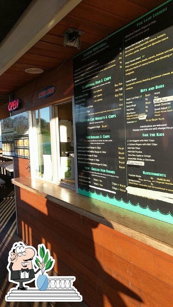 Menu at Trollers Fish & Chips Courtenay restaurant, Courtenay