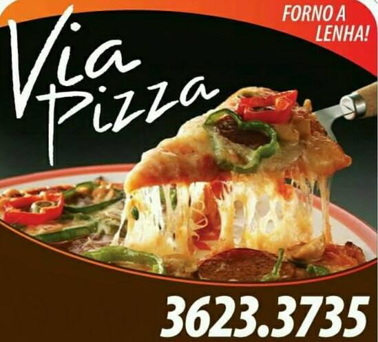 Menu at Via Pizza pizzeria, Itajubá