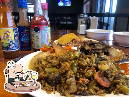 Menu at El Camarón Pelao restaurant, Nuevo Laredo