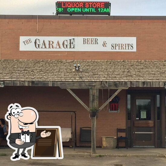 Menu at Garage Beer & Spirits, Tofield