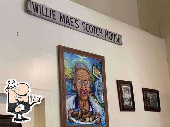 Menu at Willie Mae's Scotch House restaurant, New Orleans