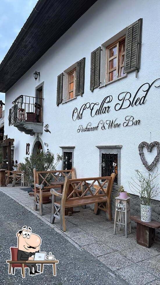 Menu at Old Cellar Bled restaurant, Bled