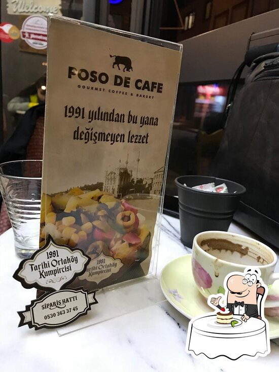 Carta de POSO DE CAFE ÜSKÜDAR, Turquía
