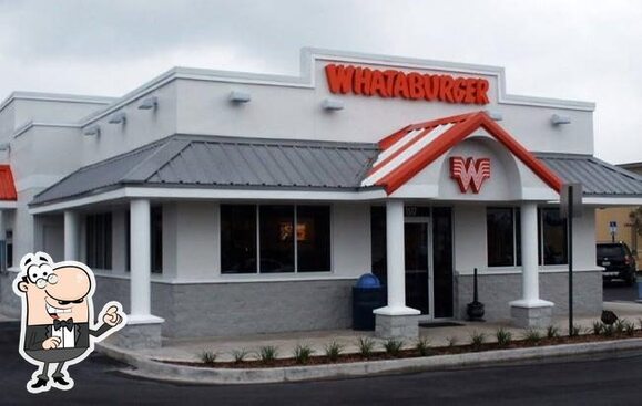 Menu at Whataburger fast food, Middleburg