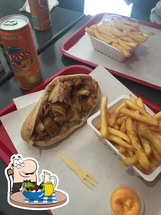 Menu au Kebab D'or restaurant, Béthune
