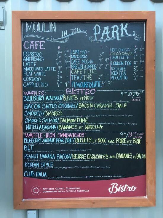 Moulin in the Park in Ottawa - Restaurant reviews