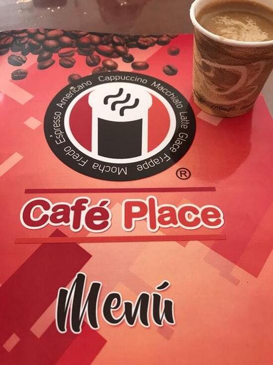 Menu at Café Place, Ciudad Obregón