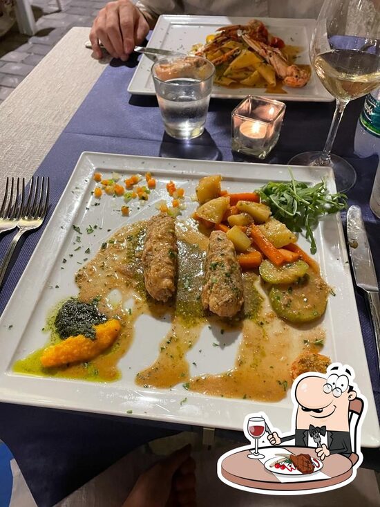 Menu at Trattoria Tropeana restaurant, Tropea