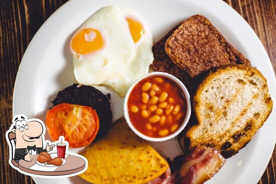 Menu at Glasgow Breakfast Club, England