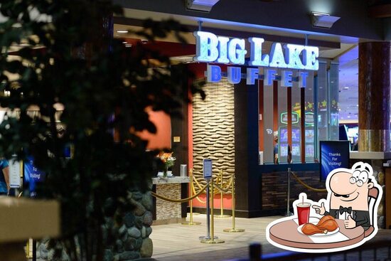 Menu at Big Lake Buffet restaurant, USA, Little River Reservation