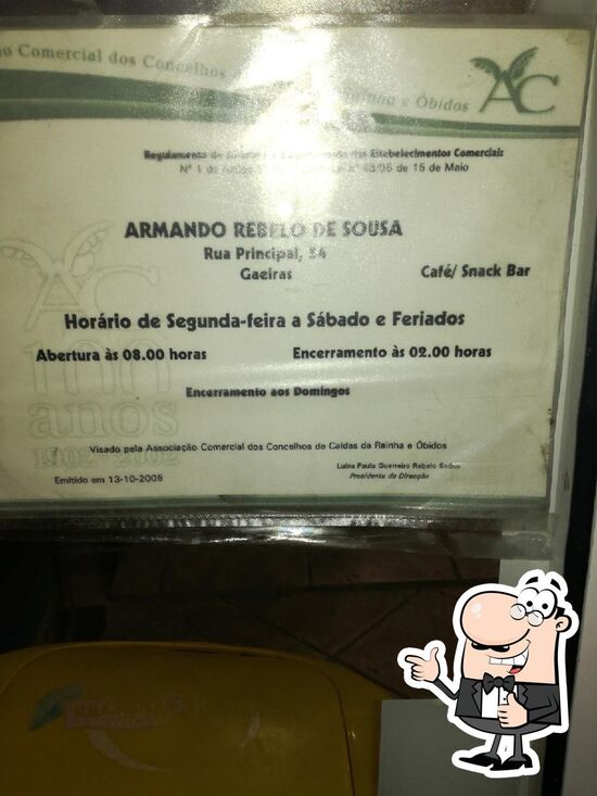 Café O Lar, Gaeiras - Menu do restaurante, preços e opiniões