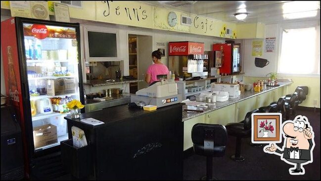 Menu at Jenn's Café cafe, Oroville