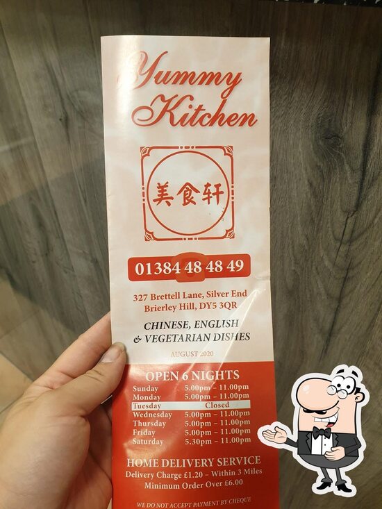 Menu at Yummy Kitchen menu restaurant, Brierley Hill