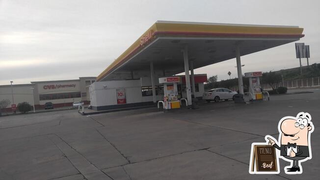 Menu at Shell, Houston, 10230 East Fwy