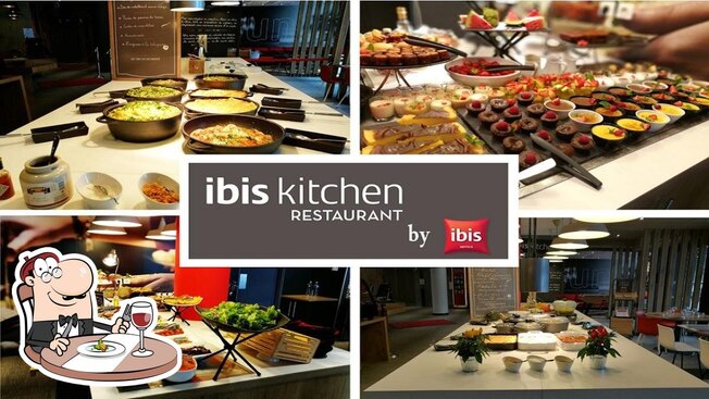 Menu at Ibis Kitchen restaurant, Clichy, Place des Nations-Unies