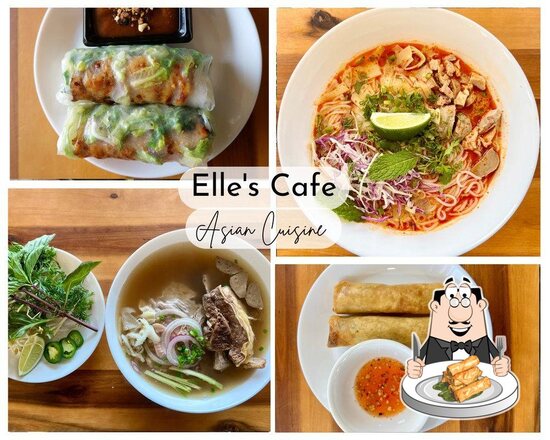 Menu at Elle's Cafe Asian Cuisine, Catoosa