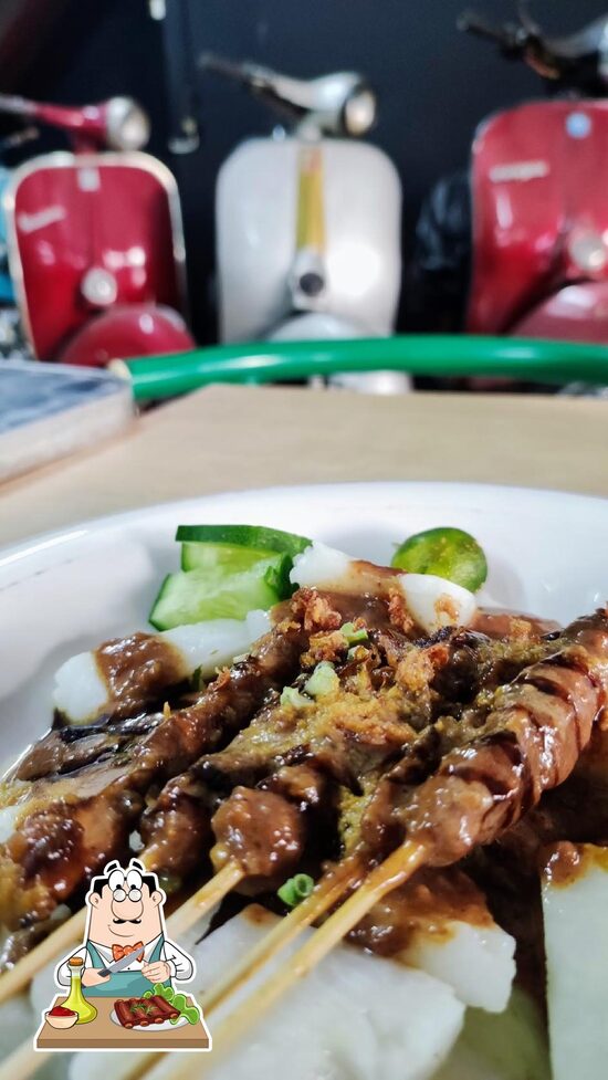 Menu at Sate Antasari Merdeka restaurant, Pontianak