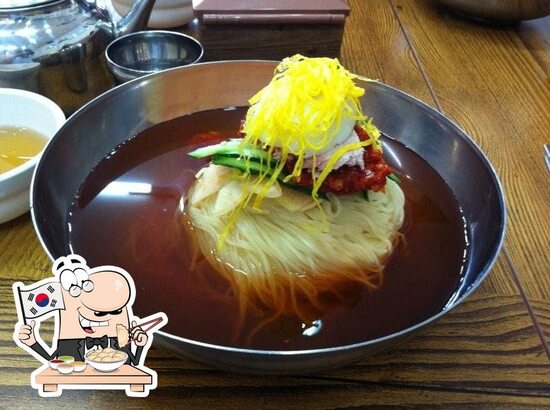Menu at Kaon Milmyeon (Head Store) restaurant, Busan