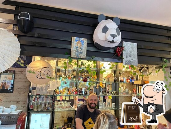 Menu at Panda Cafe Belgrade, Belgrade