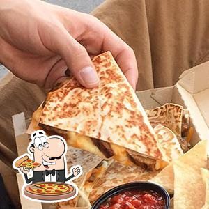 Menu at Taco Bell fast food, Sequim