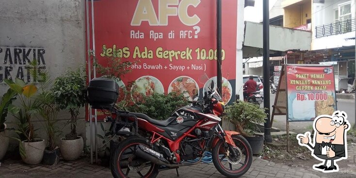 Menu at AFC Ali Fried Chicken Tulangan restaurant, Sidoarjo