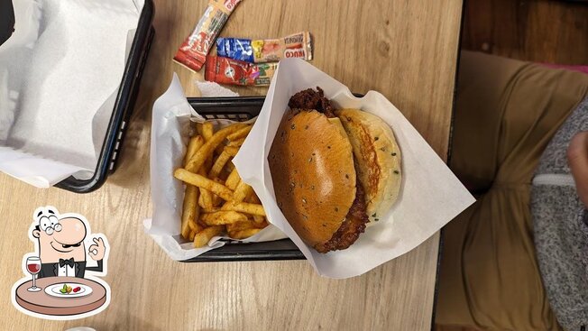 Menu at EL BURGER restaurant, Bogotá