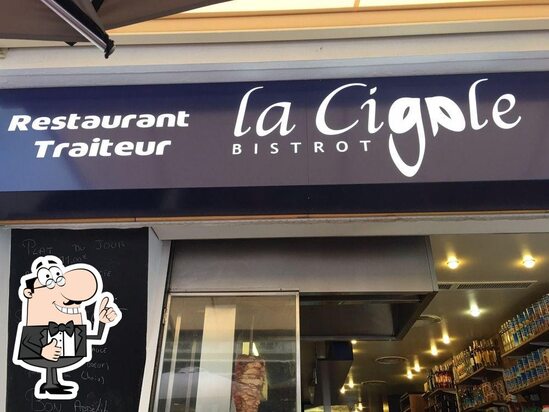 Menu au La Cigale Bistrot fast food, Cannes