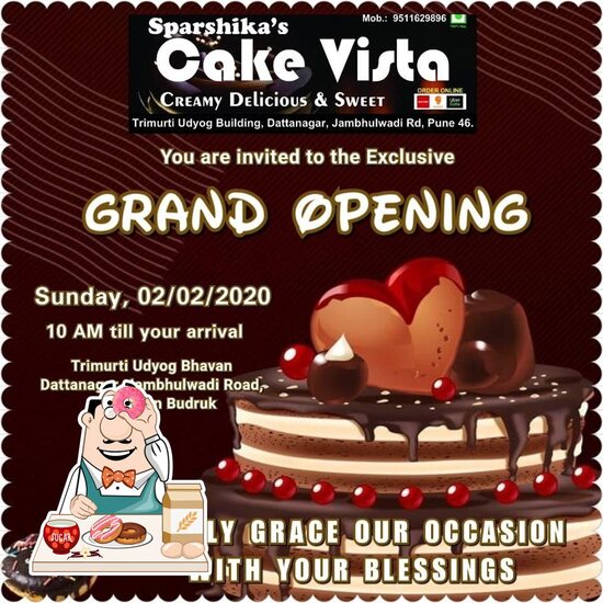 Sparshika's Cake Vista Best Cake Shop in Dattanagar Katraj, Pune ...