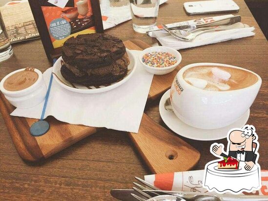 Menu at Max Brenner Chocolate Bar, Adelaide