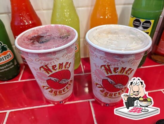 Menu at Nenes Taqueria restaurant, New York City