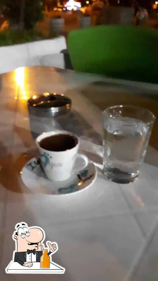 Menu at Vera Cafe, Havran