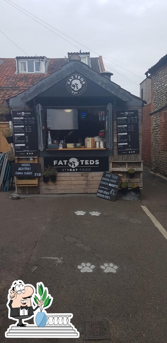 Menu at Fat Teds Streat Food fast food, Sheringham