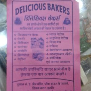 Menu at Delicious Bakers, Indore