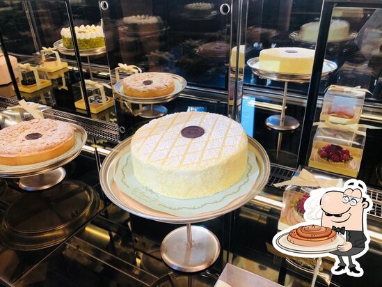 Menu at Marchesi London Store cafe, London