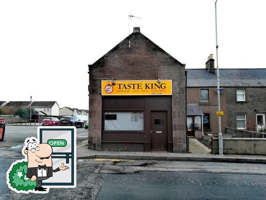 Menu at Taste King fast food, Laurencekirk