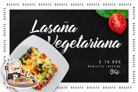 Menu at Restaurante Bacata, Guatapé
