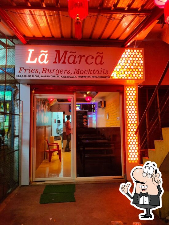 Menu at LA MARCA Cafe, Thanjavur