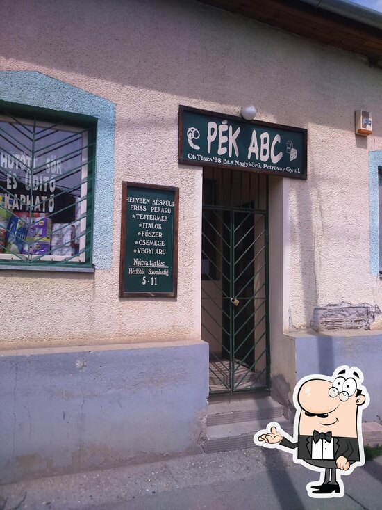 Menu at Pék ABC, Nagykörű