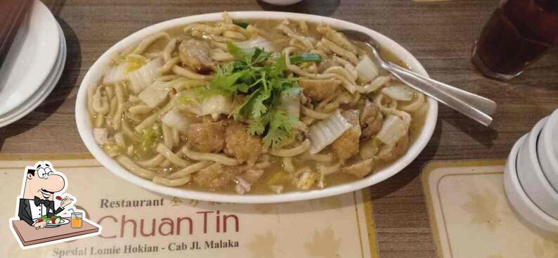 Menu at Chuan Tin restaurant, Tangerang, QJC4+XF3