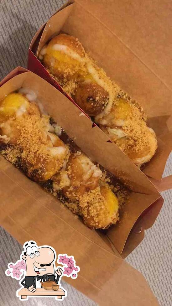 Menu at TK Takoyaki restaurant, Mandaluyong, Foodcourt