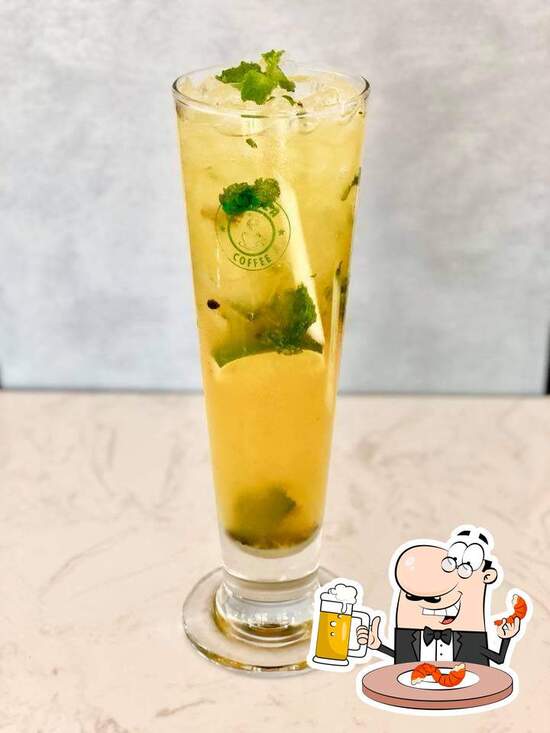 Menu at Mimoza Coffee cafe, Ho Chi Minh City
