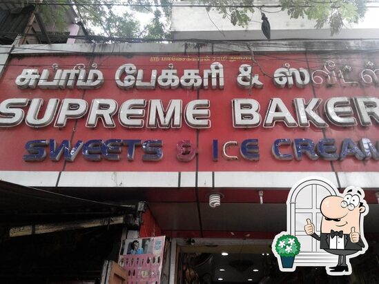 Supreme Baker, Chennai - Restaurant menu, prices and reviews