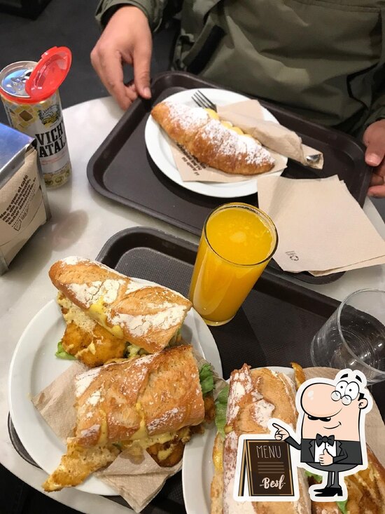 Menu at Cafeteria 365, Barcelona, C. de Cartagena