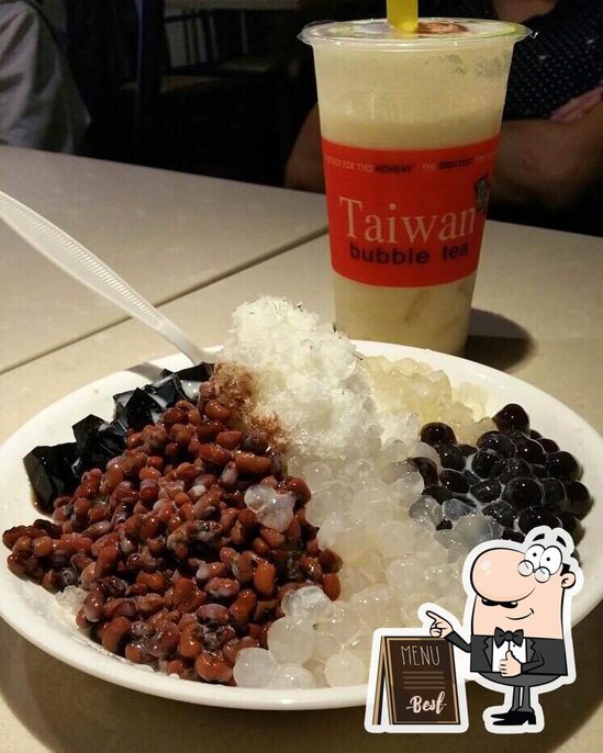 Menu at Taiwan Bubble Tea restaurant, Edmonton, 23 Ave NW Unit 103