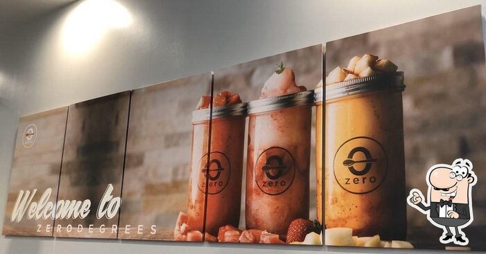 Menu at Zero Degrees restaurant, Cedar Park