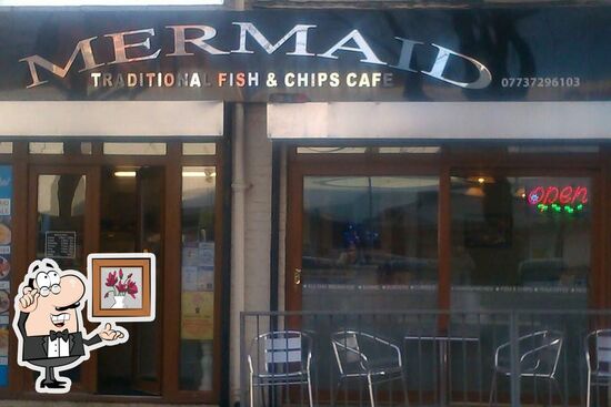 Menu at Mermaid Cafe, Stockport