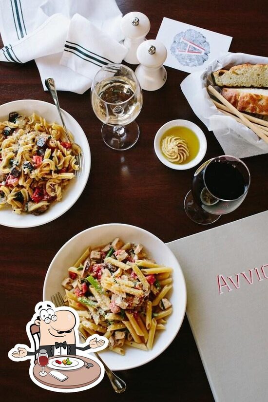 Menu at Avvio Ristorante restaurant, Cranston