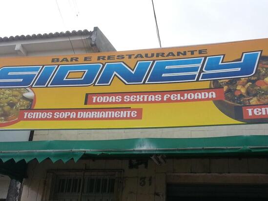 Menu em Bar e Restaurante Sidney, Aracaju