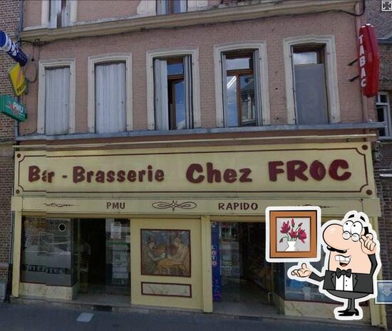 Menu at Chez Froc pub & bar, Amiens