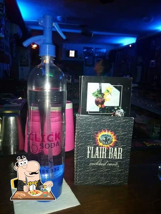Menu at Flare bar, Subotica